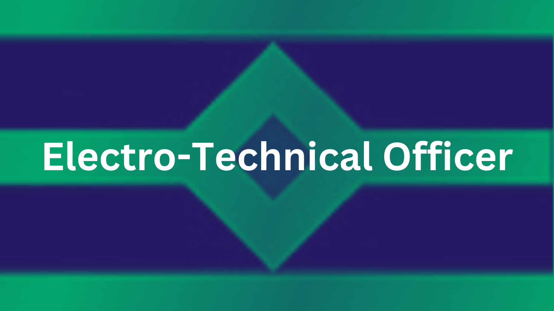 What is a Merchant Navy Electro-Technical Officer (ETO)? | Shoreside ...